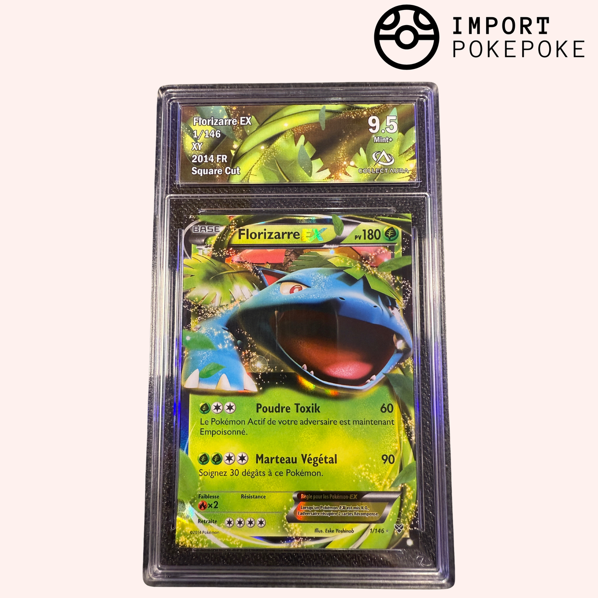 Florizarre ex SQUARE CUT 001/146 - XY – Hikaru