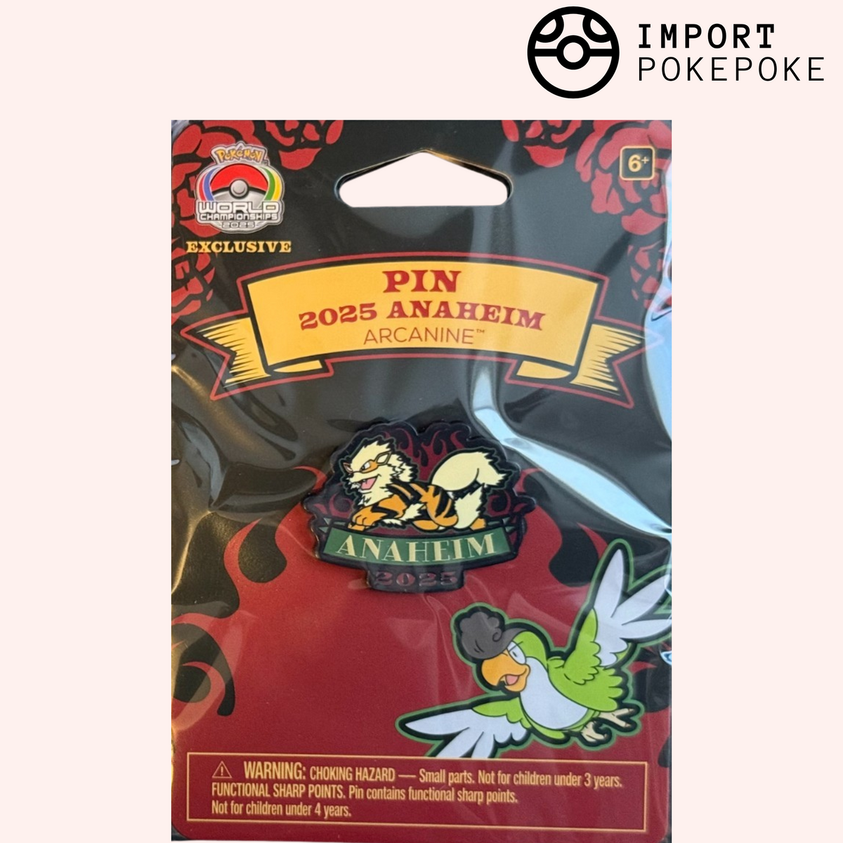 Pins Arcanin - Rockabilly - Anaheim World Championships 2025 – Hikaru