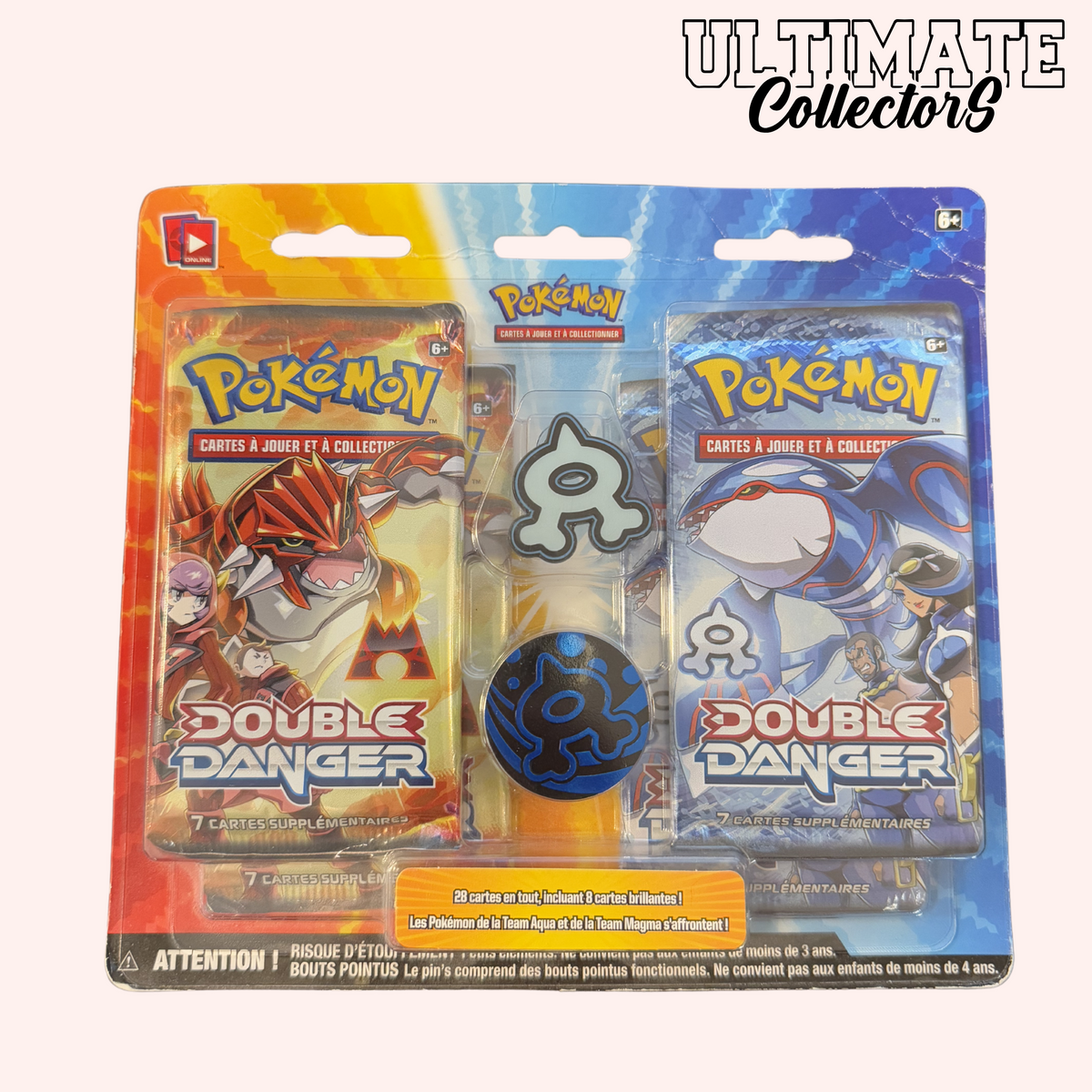 Blister Pokémon - Double Danger - XY - 4 Boosters - Français – Hikaru