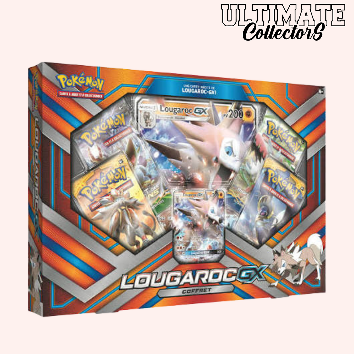 Coffret Lougaroc-GX – Soleil & Lune – Pokémon JCC – Français – Hikaru
